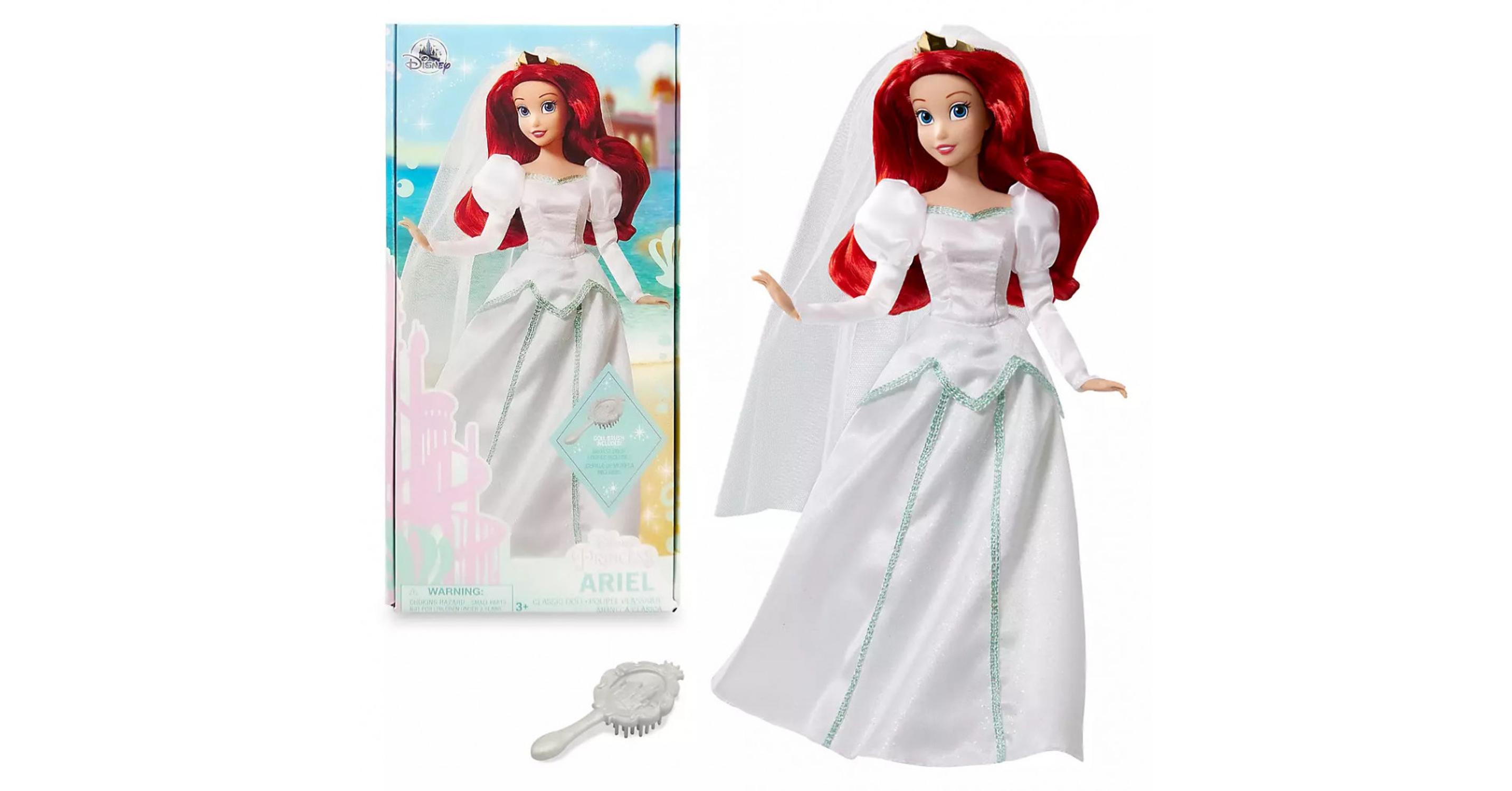 Disney Esküvői Ruhás Ariel Hercegnő Baba Ariel A Kis Hableány